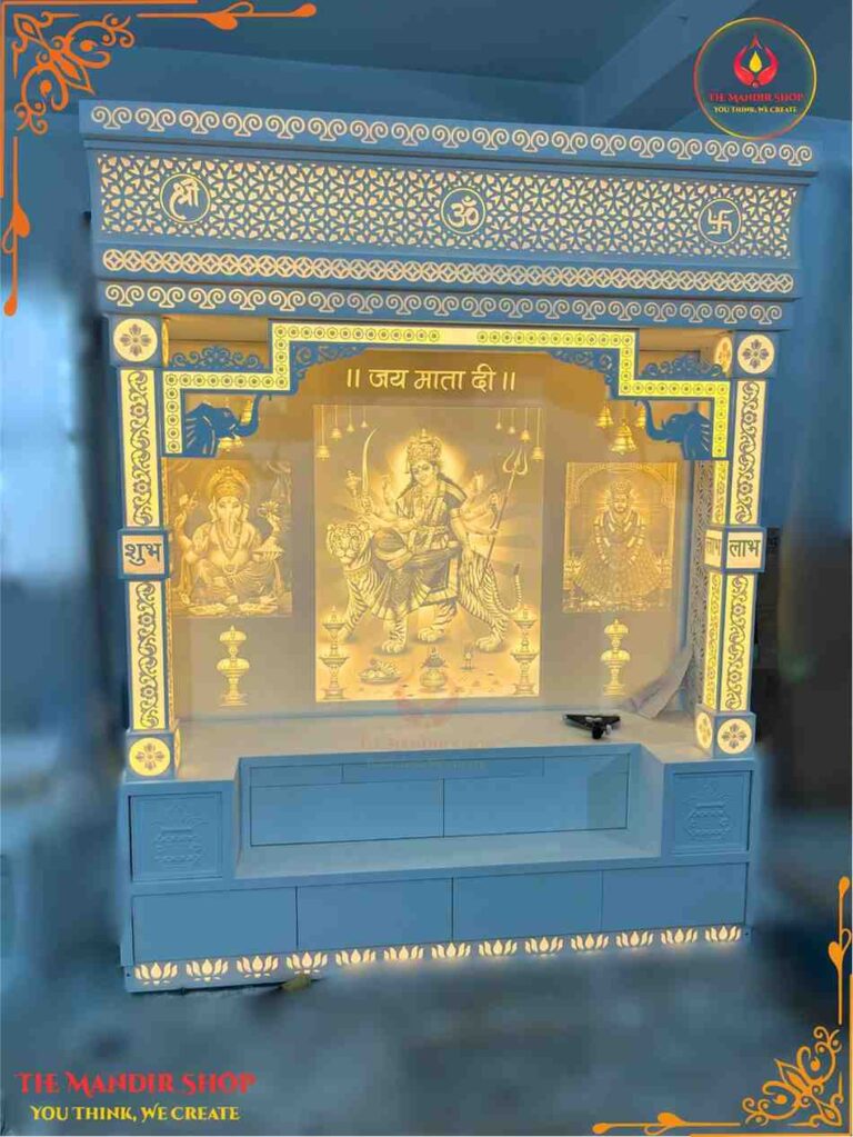 Mata Rani Corian Mandir For Office - The Mandir Shop – Premium Corian ...